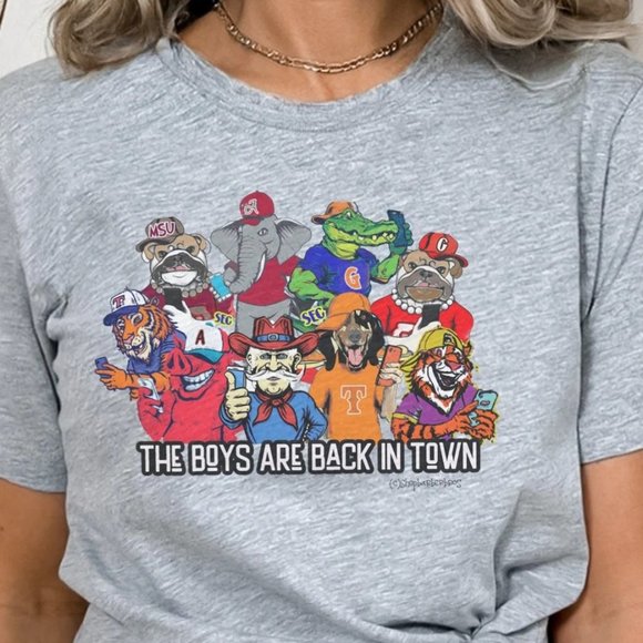 Tops | Sec Conference Preppy Game Day Mascot Razorbacks Vols Roll Tide ...